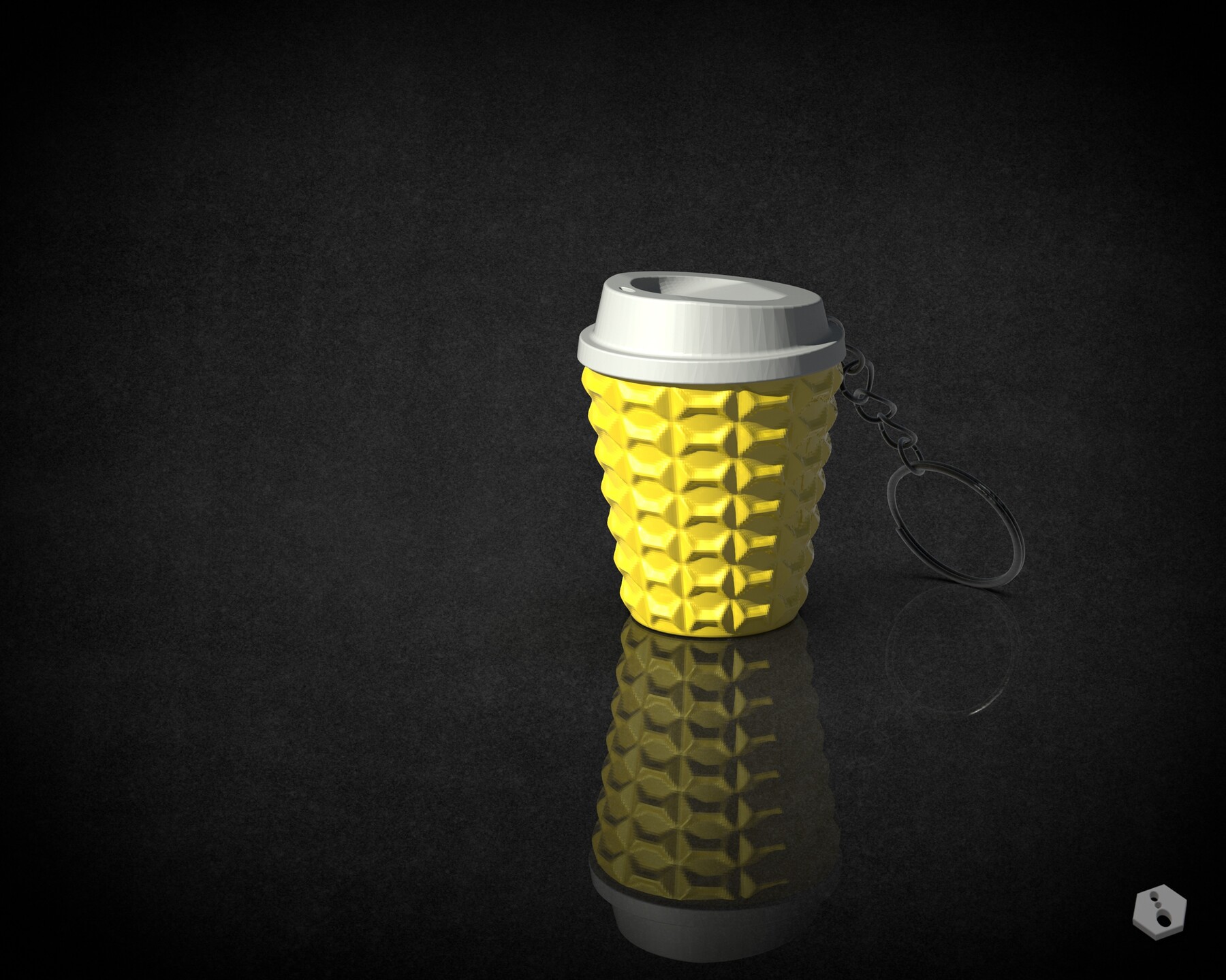ArtStation - 3D model Coffee Keychain Tumbler [2] STL File for 3D ...