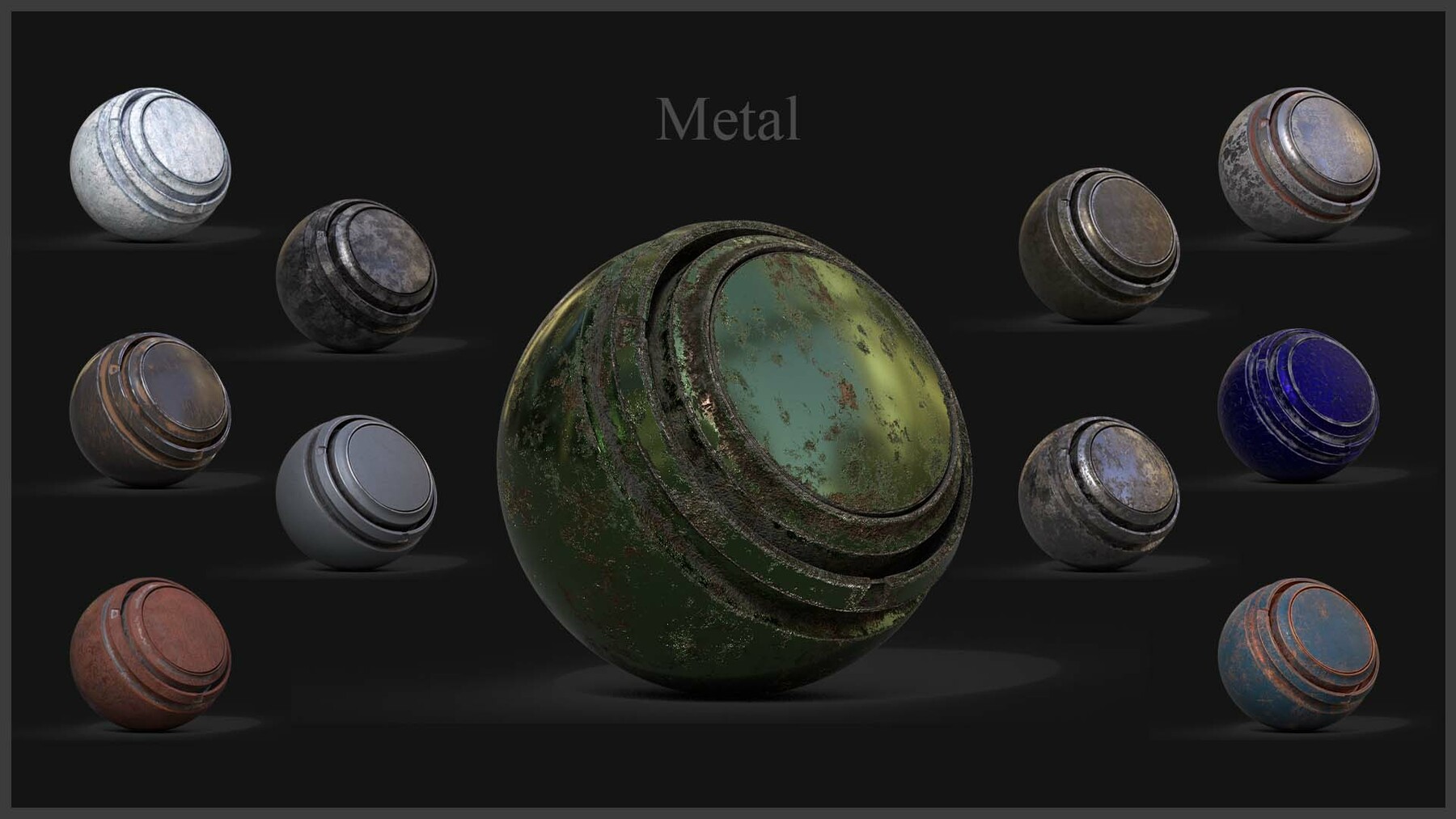 ArtStation - 50 Smart material game assets _Vol.1 | Game Assets