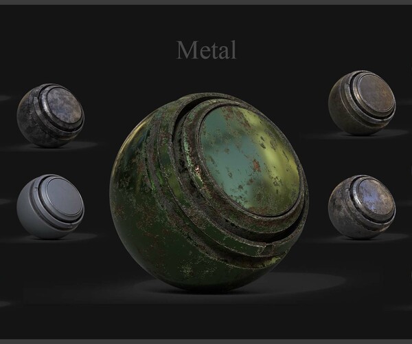 ArtStation - 50 Smart material game assets _Vol.1 | Game Assets