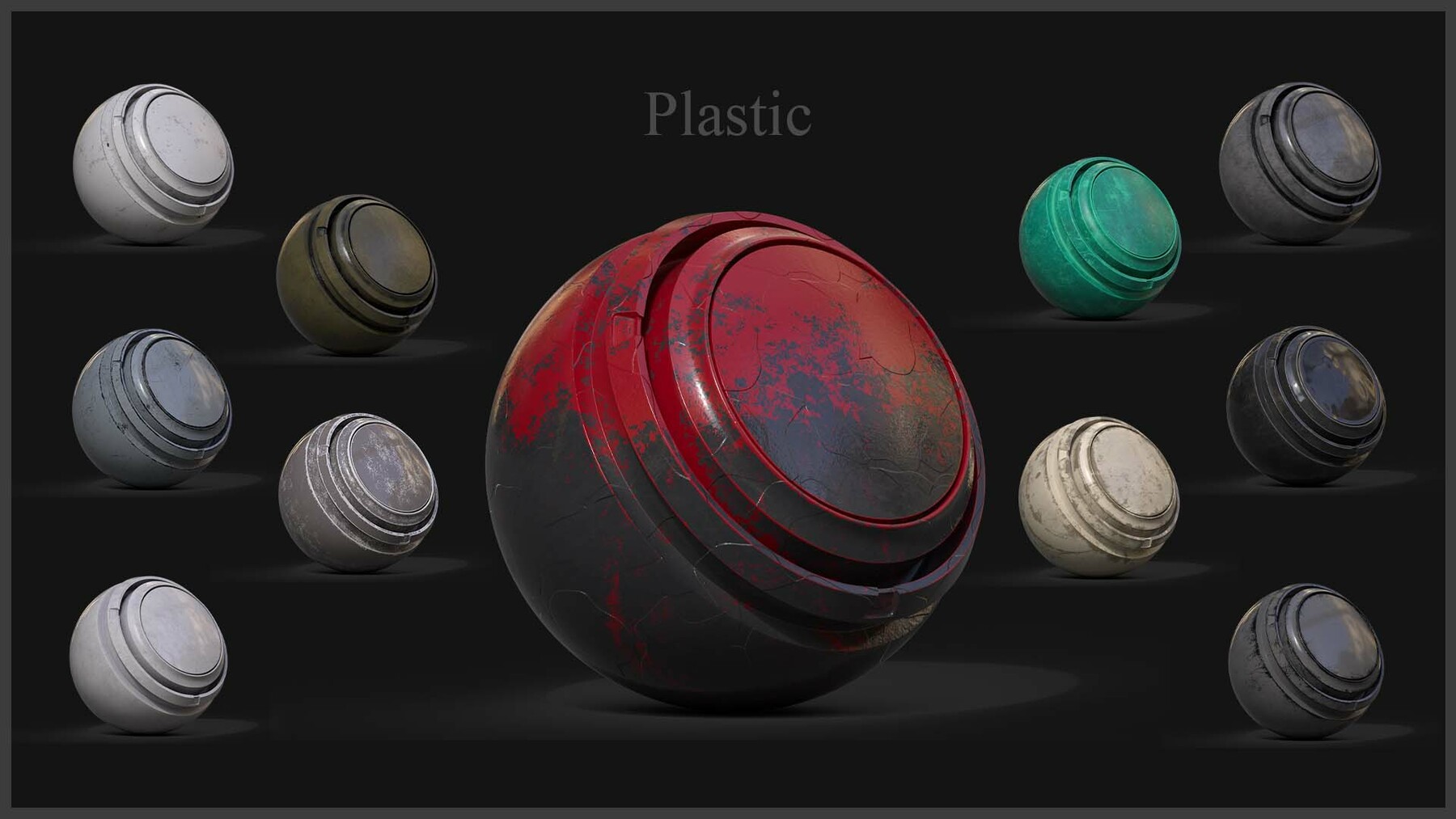 ArtStation - 50 Smart material game assets _Vol.1 | Game Assets