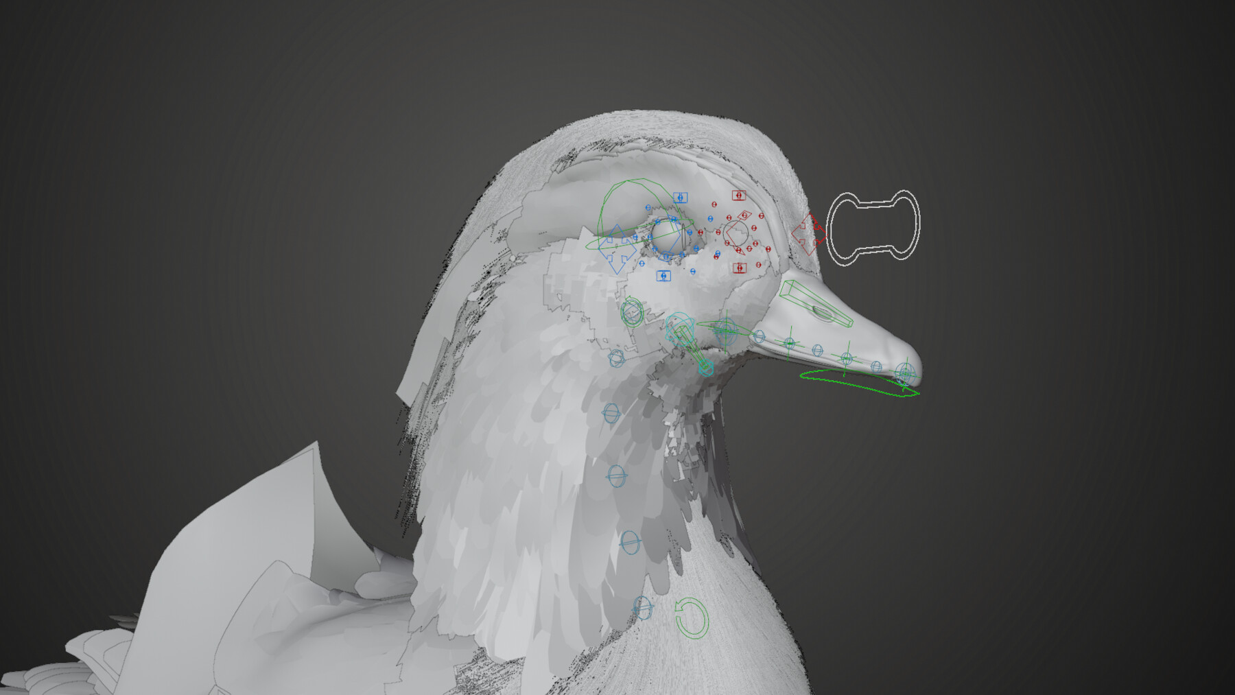 ArtStation - Mandarin Duck Male Animated | VFX Grace | Game Assets