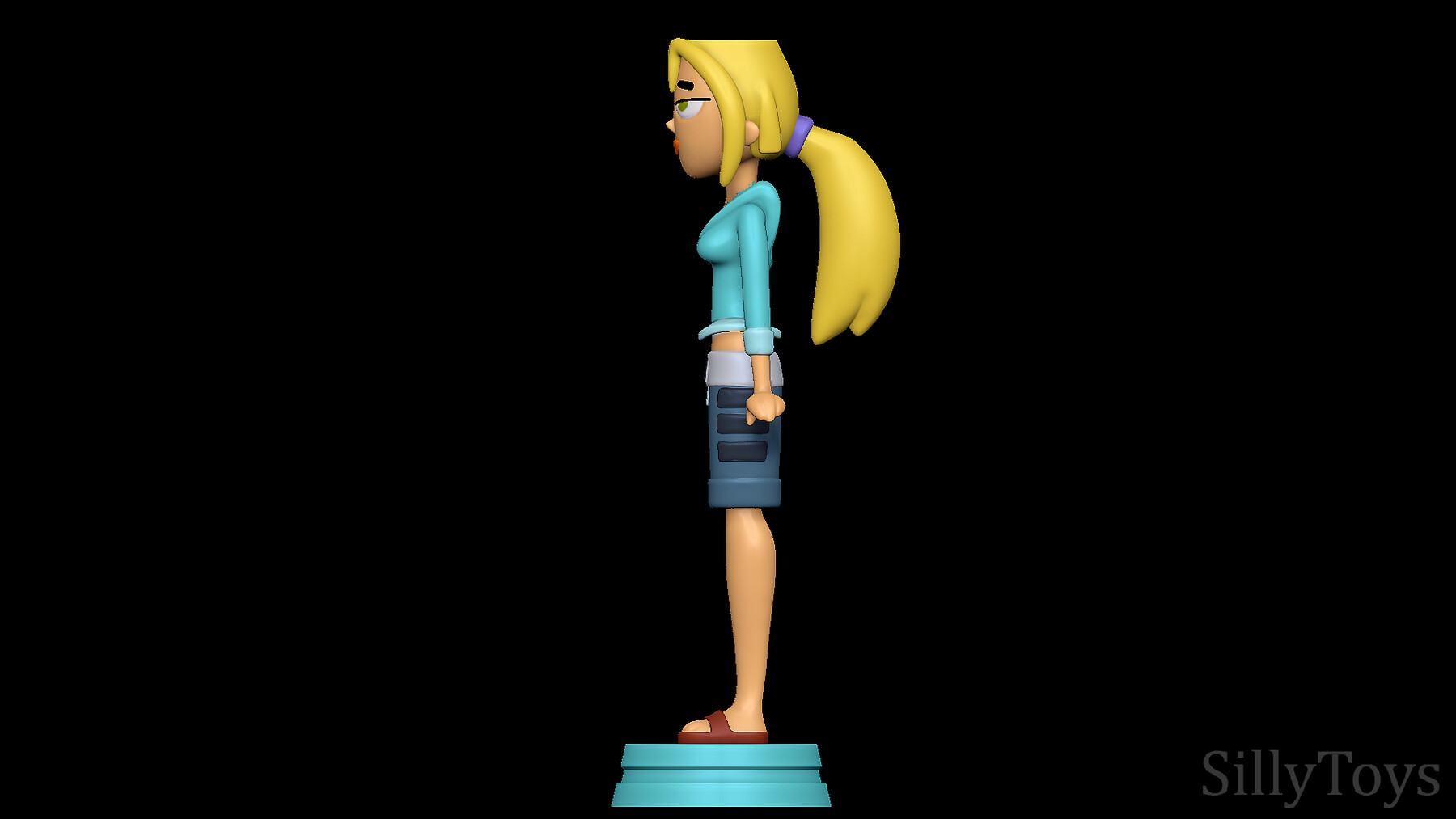 ArtStation - Bridgette - Total Drama 3D print model | Resources