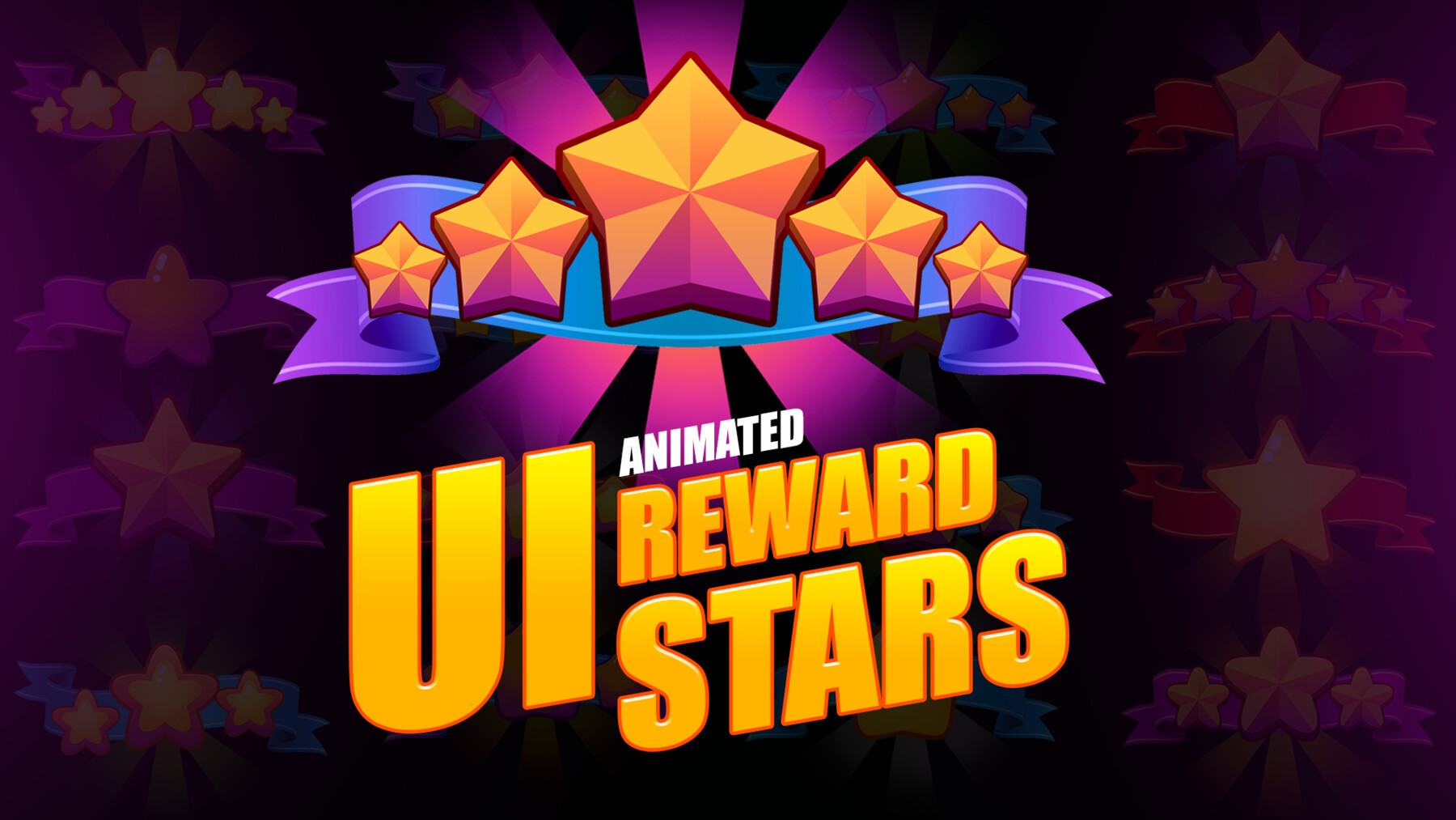 ArtStation - UI Reward stars | Game Assets