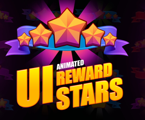 ArtStation - UI Reward stars | Game Assets