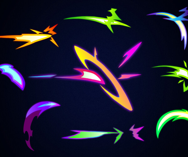 ArtStation - Slash sprite effects | Game Assets