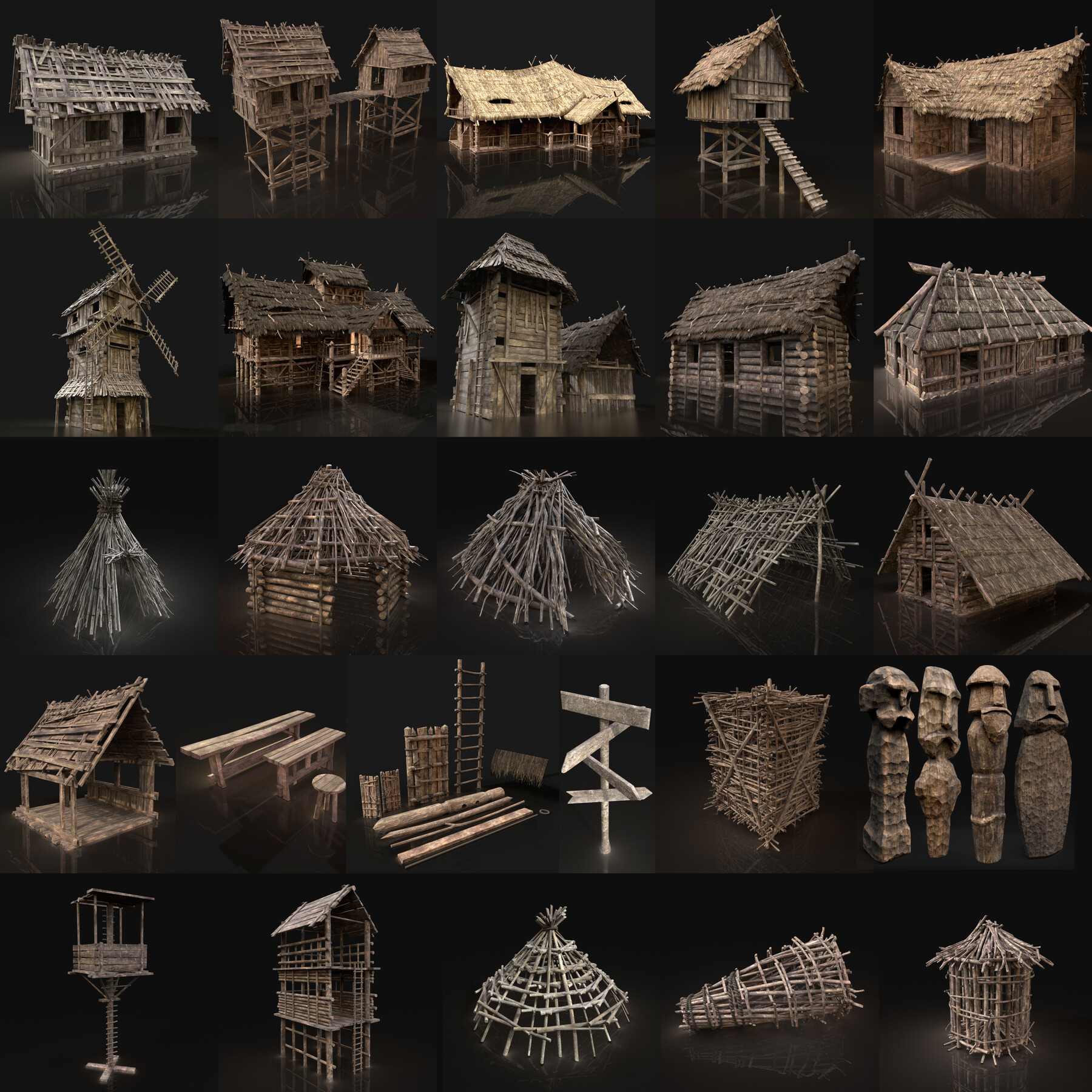 ArtStation - GREATEST BUILDER HOUSE INTERIOR CONSTRUCTION WAR MACHINES ...