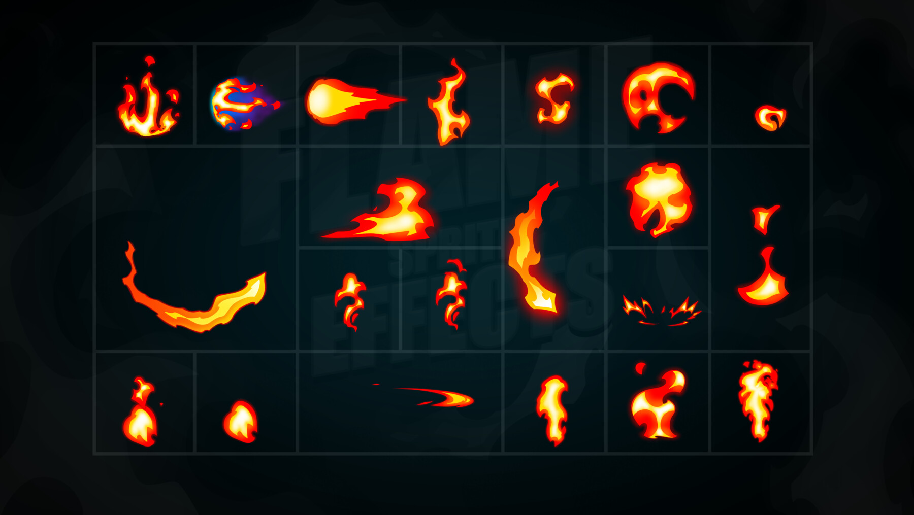 ArtStation - Pixel Sprite Effects pack | Game Assets