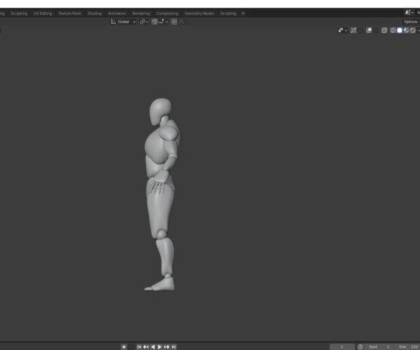 ArtStation - base model for animation | Resources