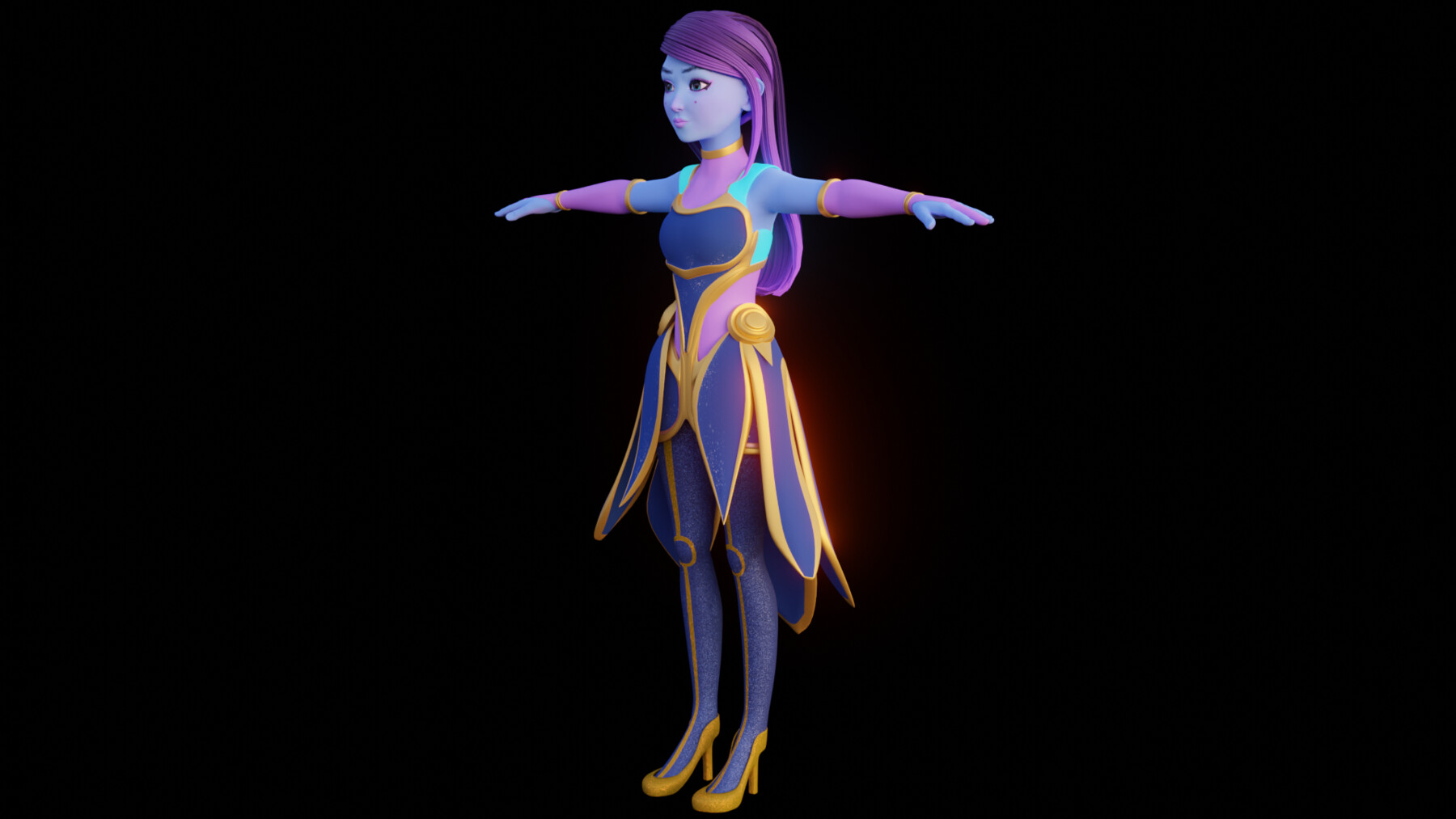 ArtStation - Game Chracter - READY TO RIG | Game Assets