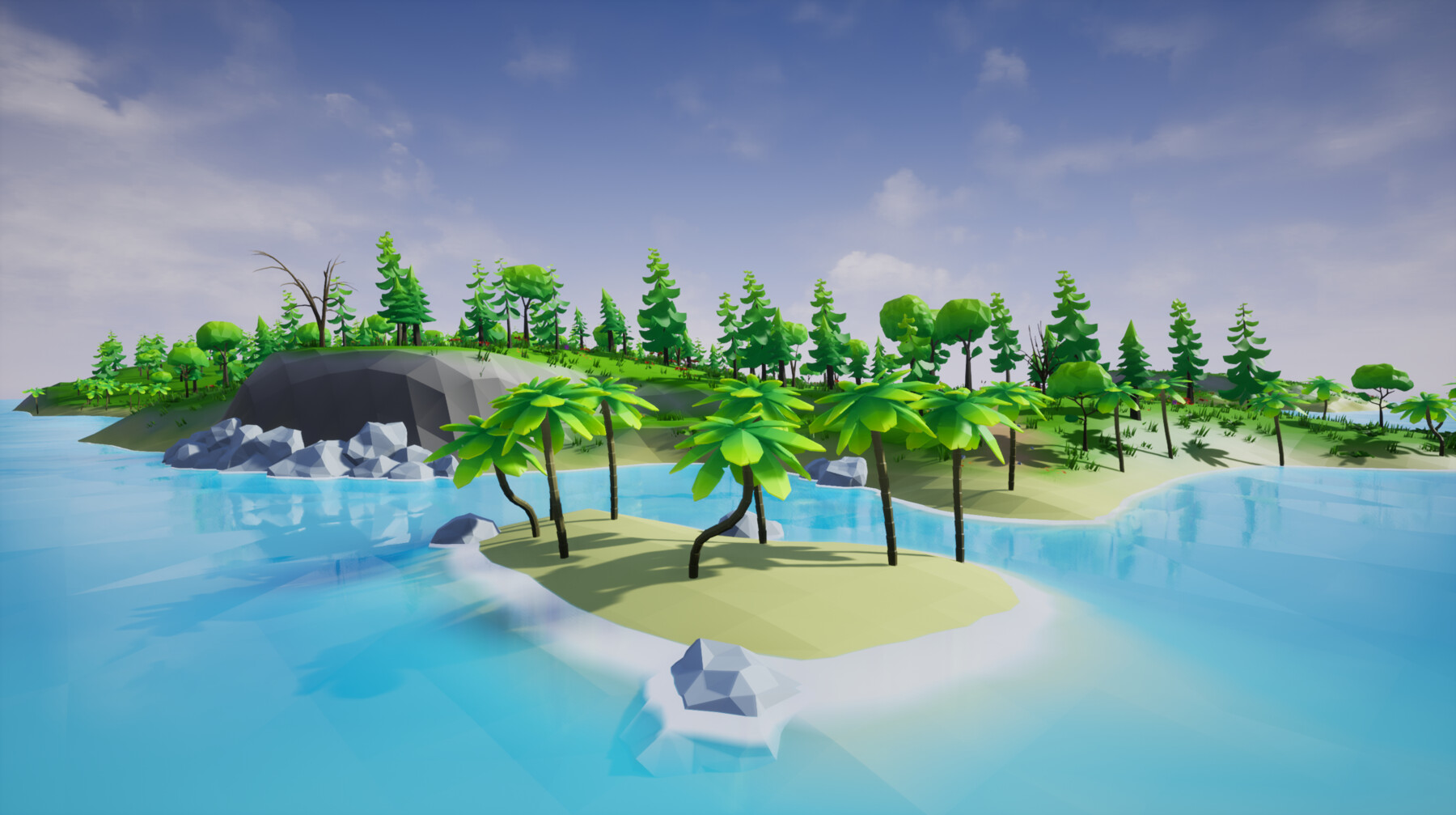 ArtStation - Low Poly Nature | Game Assets