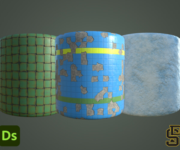 ArtStation - Material Pack | Game Assets