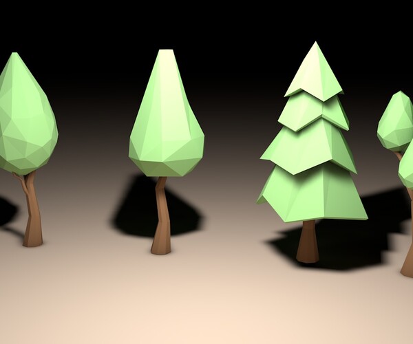 ArtStation - Trees | Game Assets