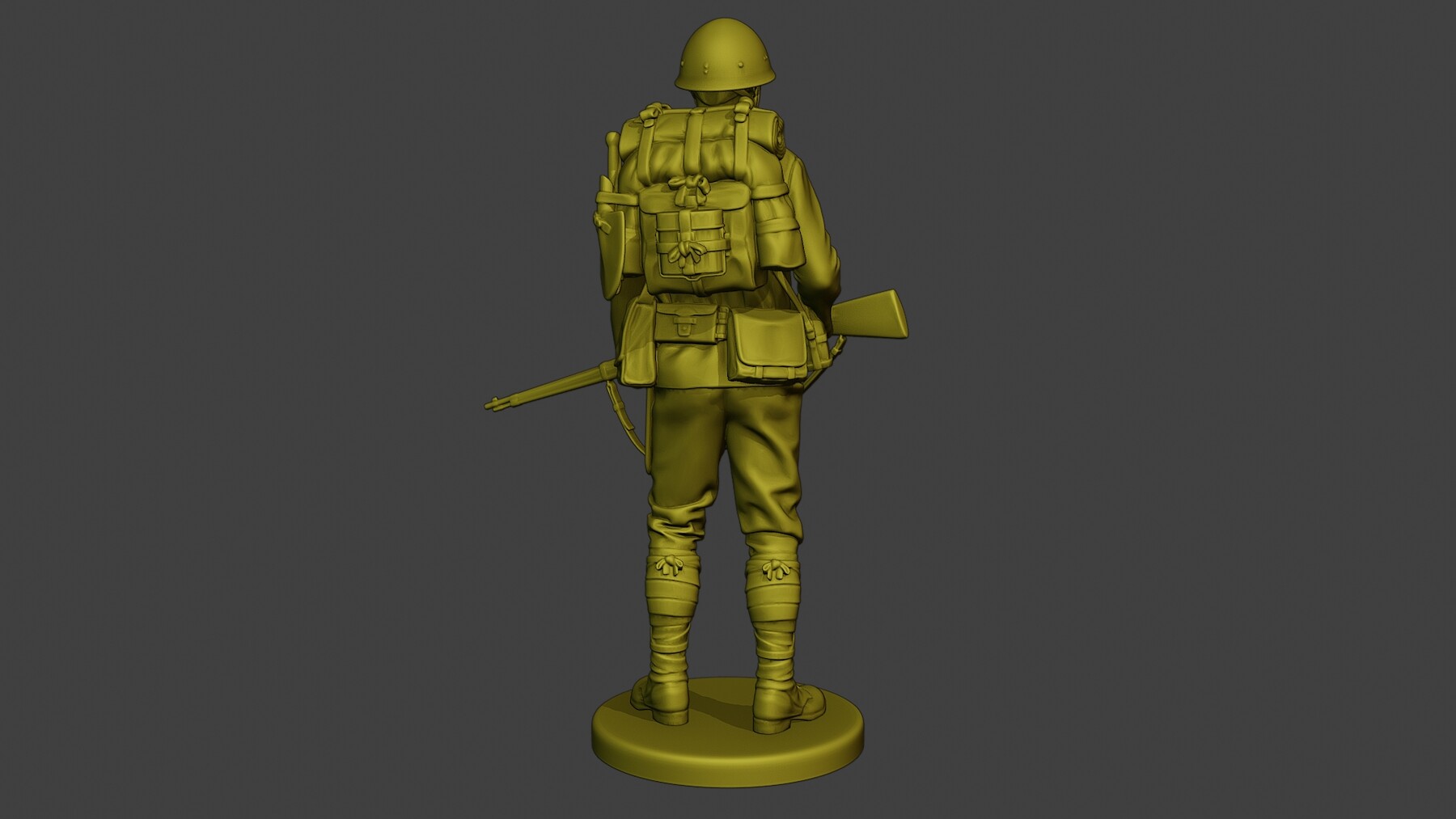 ArtStation - Japanese soldier ww2 Stand J1 | Resources