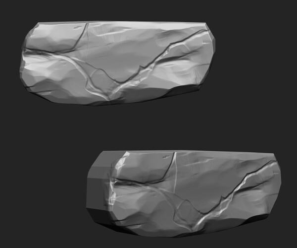 ArtStation - Stylized Stone IMM Brushes 30 in one Vol. 3 | Brushes