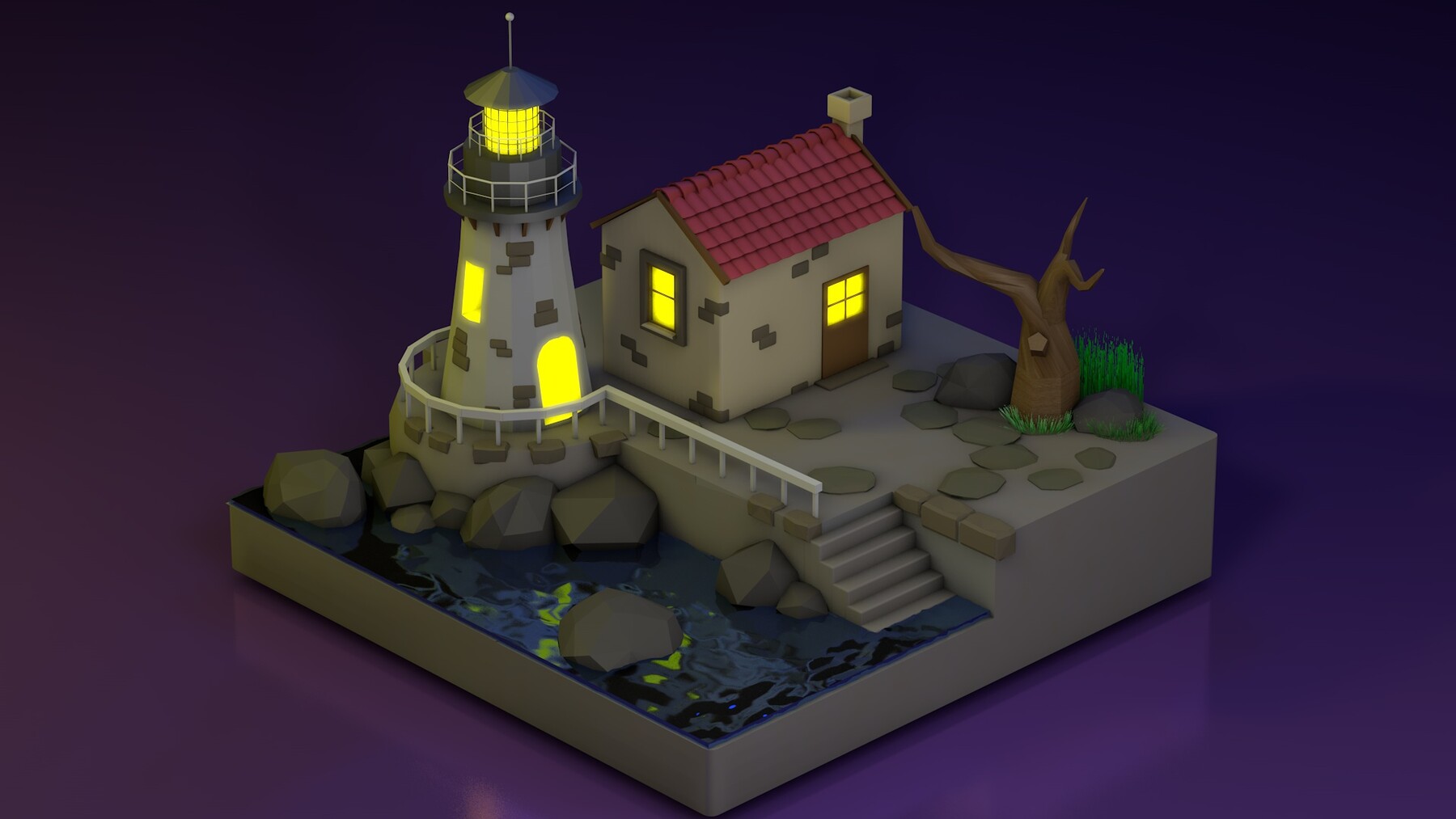 ArtStation - Lighthouse | Game Assets