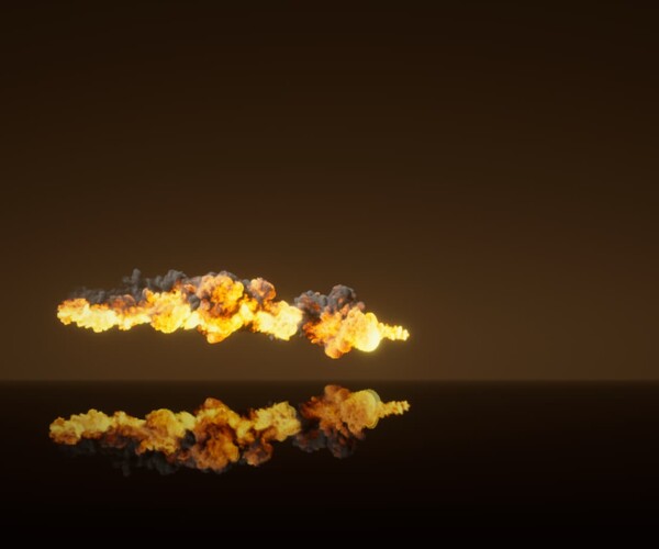 ArtStation - Realistic Flamethrower Effects Pack | Game Assets