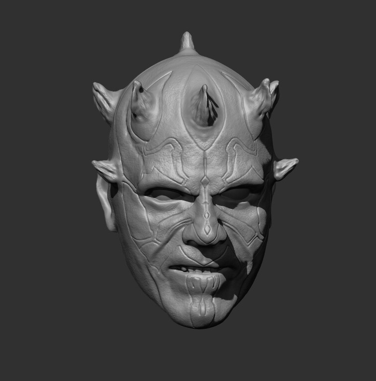 ArtStation - Darth maul head (siege of mandalore) READ NOTES FOR ...