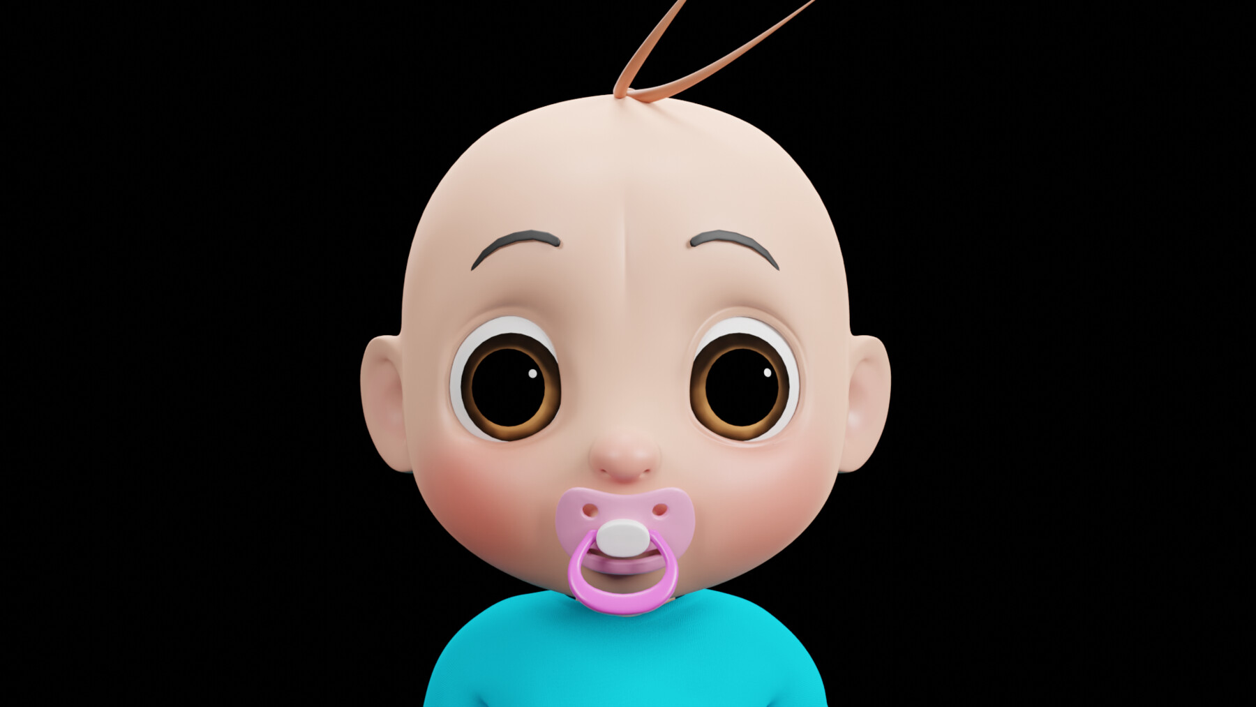 ArtStation - Cartoon Baby - FULLY RIGGED | Game Assets