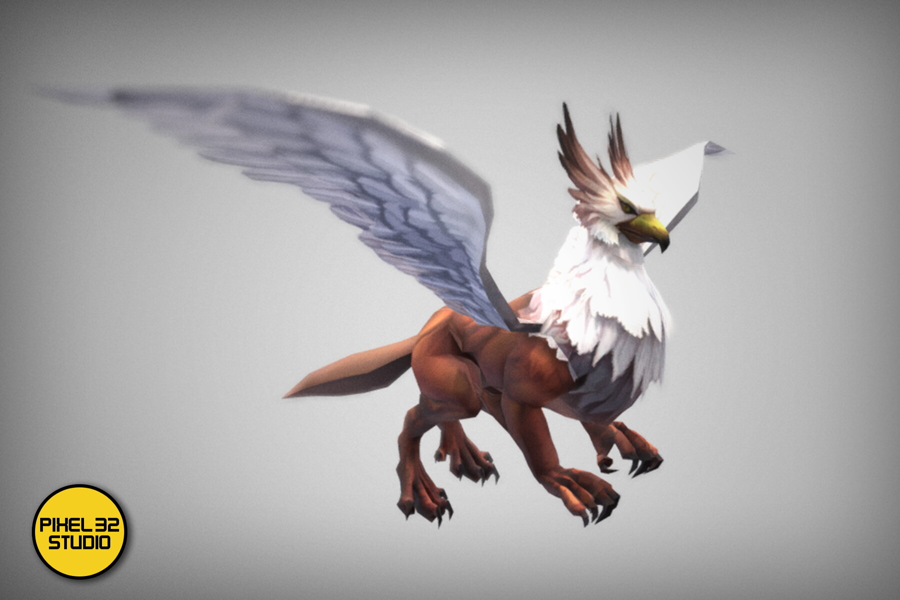 ArtStation - Dungeon Fantasy Monster - Gryphon | Game Assets