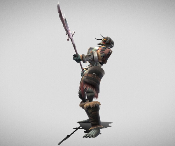 ArtStation - Dungeon Fantasy Monster - Skeleton Monk | Game Assets