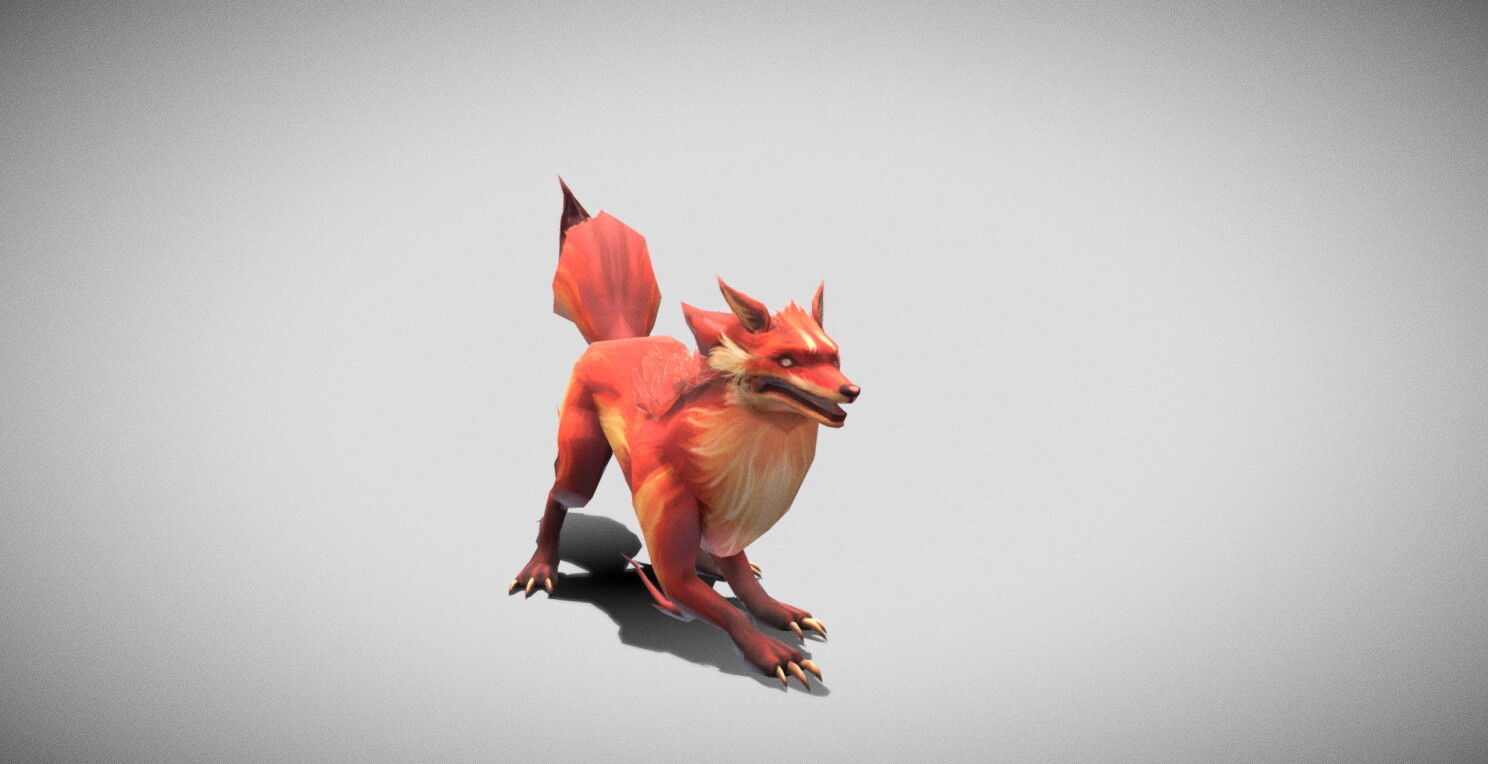 ArtStation - Dungeon Fantasy Monster - Fox | Game Assets
