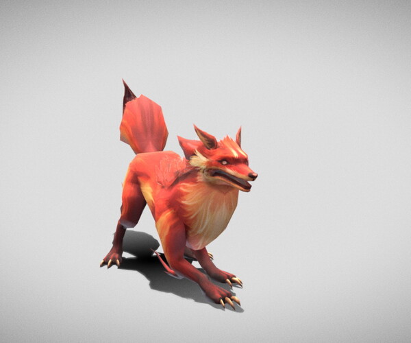 ArtStation - Dungeon Fantasy Monster - Fox | Game Assets
