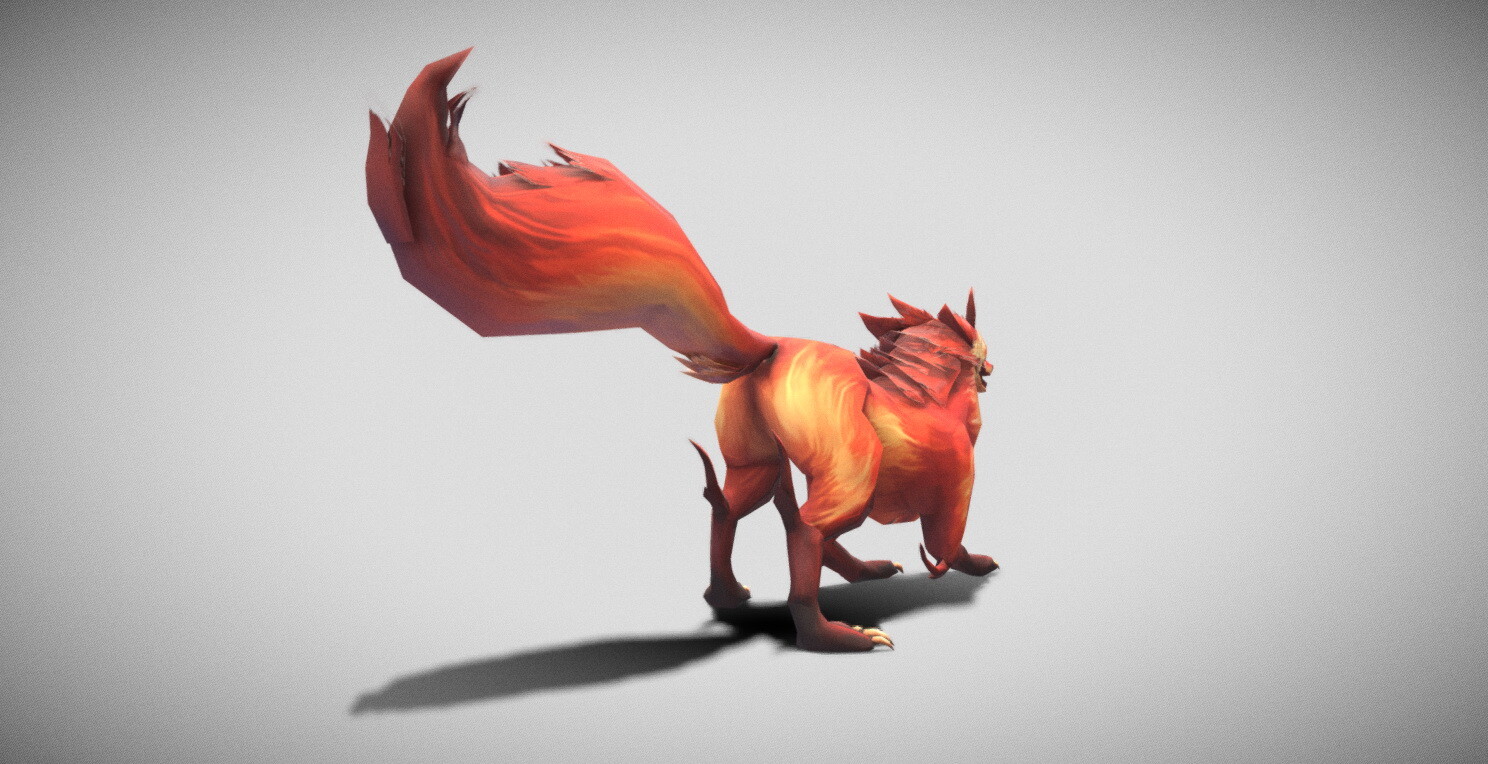 ArtStation - Dungeon Fantasy Monster - Fox | Game Assets