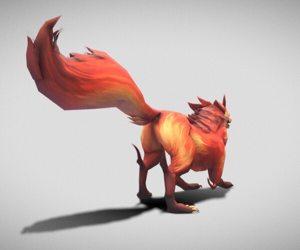 ArtStation - Dungeon Fantasy Monster - Fox | Game Assets