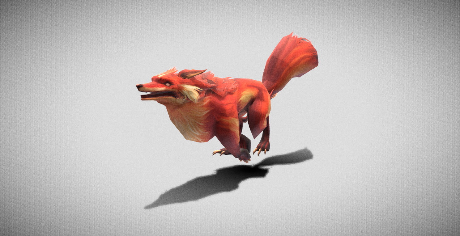 ArtStation - Dungeon Fantasy Monster - Fox | Game Assets