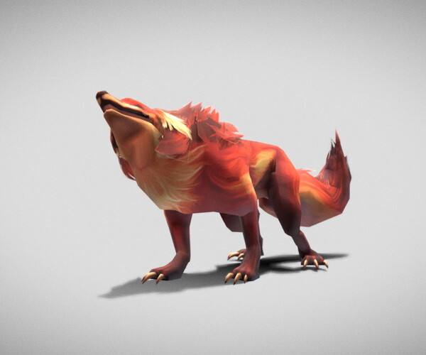 ArtStation - Dungeon Fantasy Monster - Fox | Game Assets