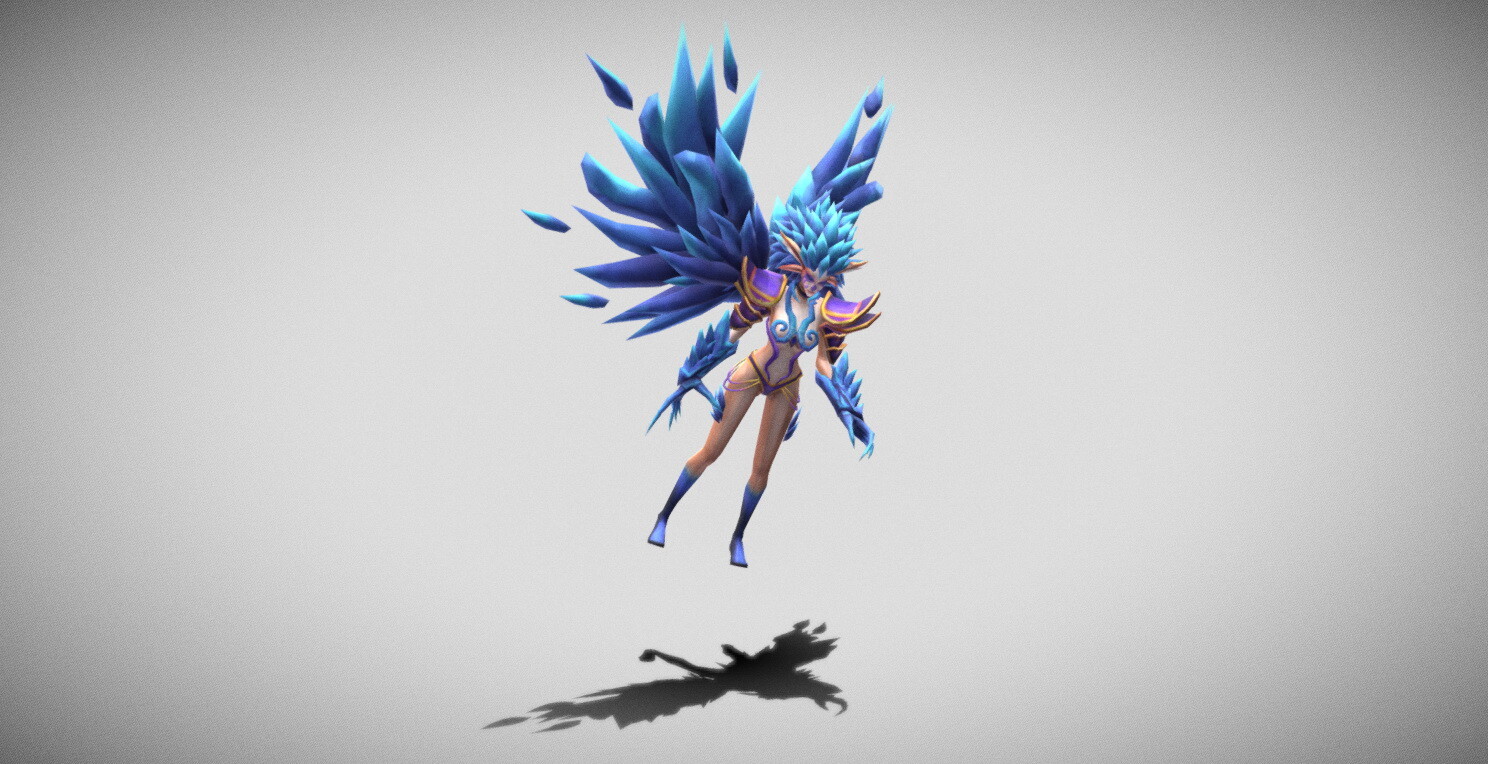 ArtStation - Dungeon Fantasy Monster - Spirit of Ice | Game Assets