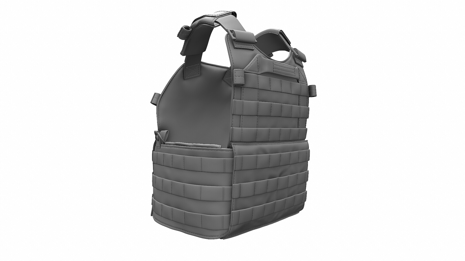 ArtStation - Military Bulletproof Plate Carrier Vest LBT 6094 High Poly ...