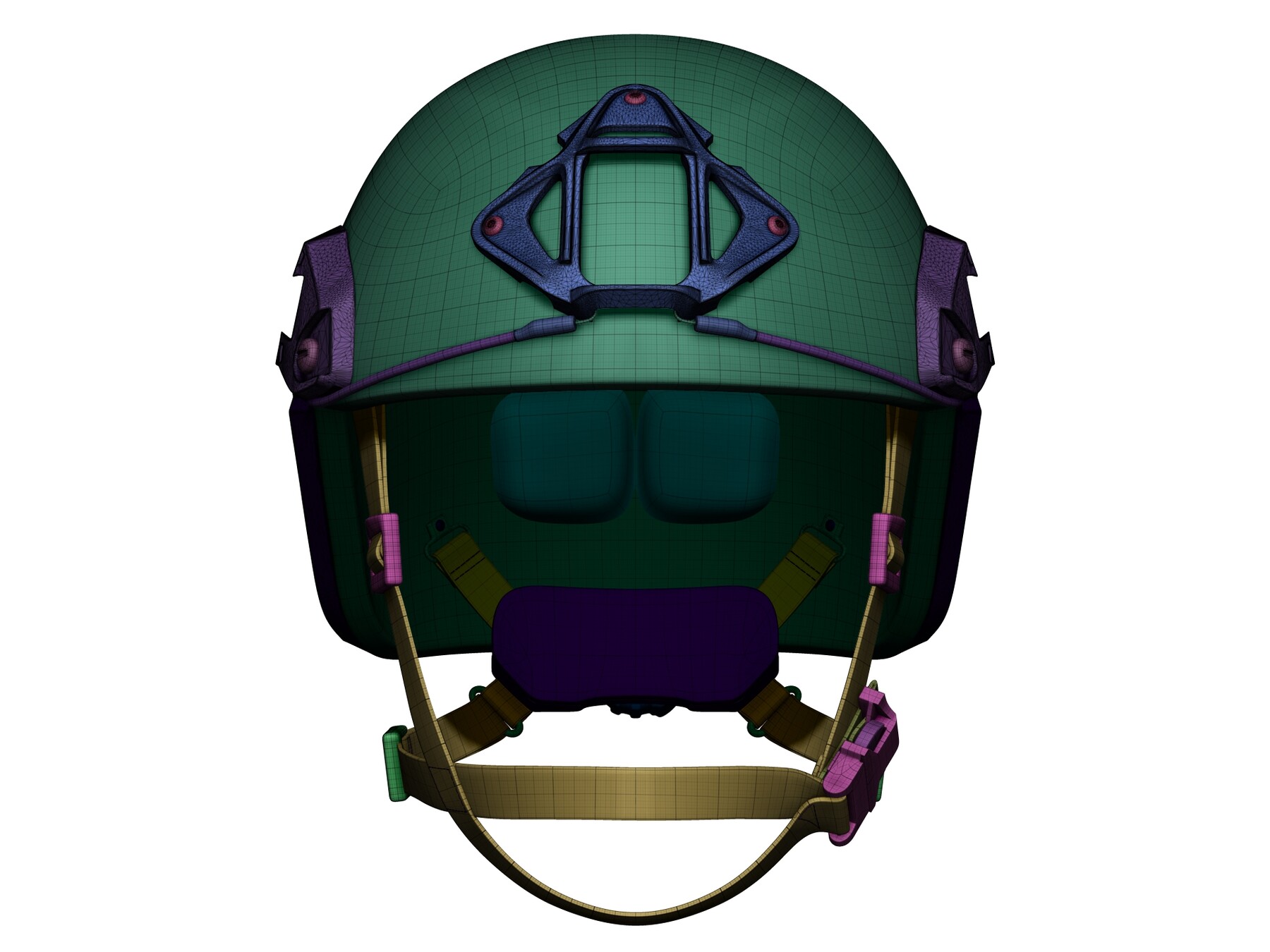 ArtStation - Ops Core Fast Ballistic Helmet - High Poly 3d model (ZTL ...