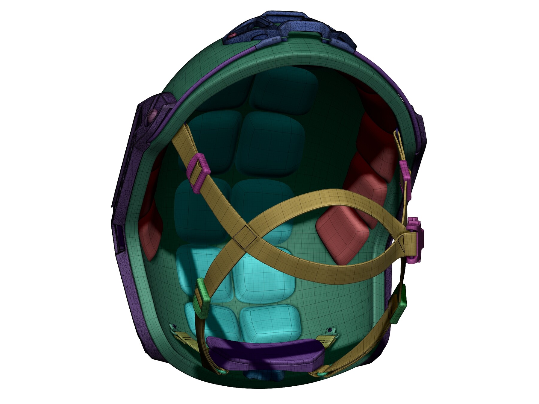 ArtStation - Ops Core Fast Ballistic Helmet - High Poly 3d model (ZTL ...