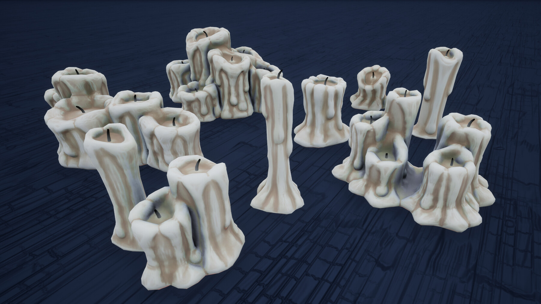 ArtStation - Stylized Candles | Game Assets