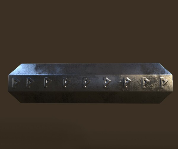 ArtStation - Iron Bar | Game Assets