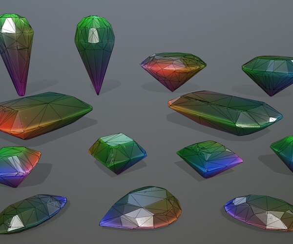 ArtStation - Gem Set | Game Assets