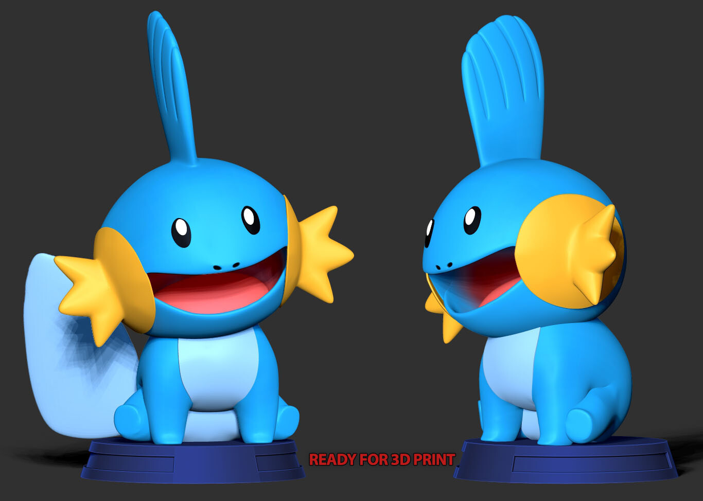 ArtStation - Mudkip - Pokemon Go | Resources
