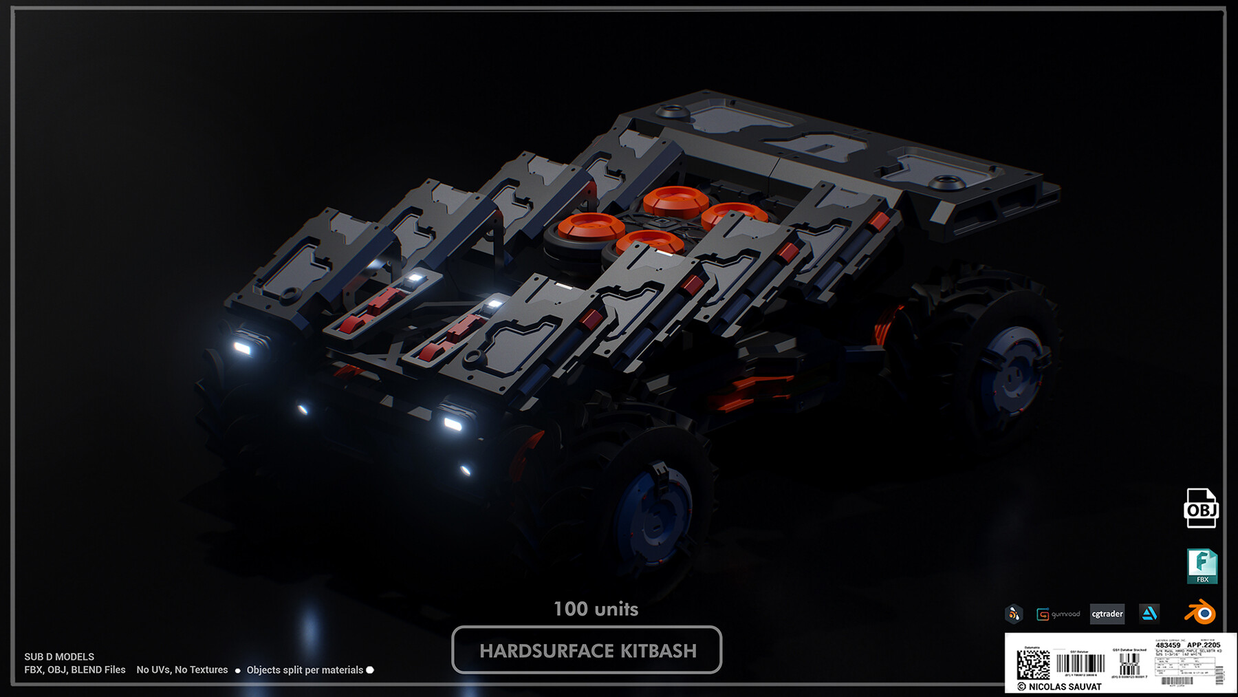 ArtStation - Hardsurface Kitbash Set | Resources