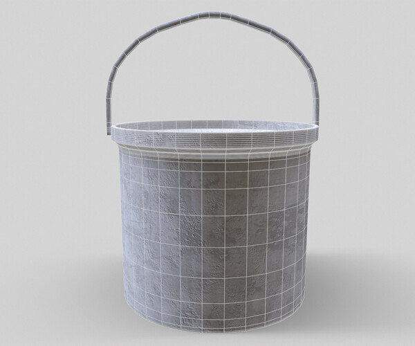 ArtStation - Old Paint Bucket | Game Assets