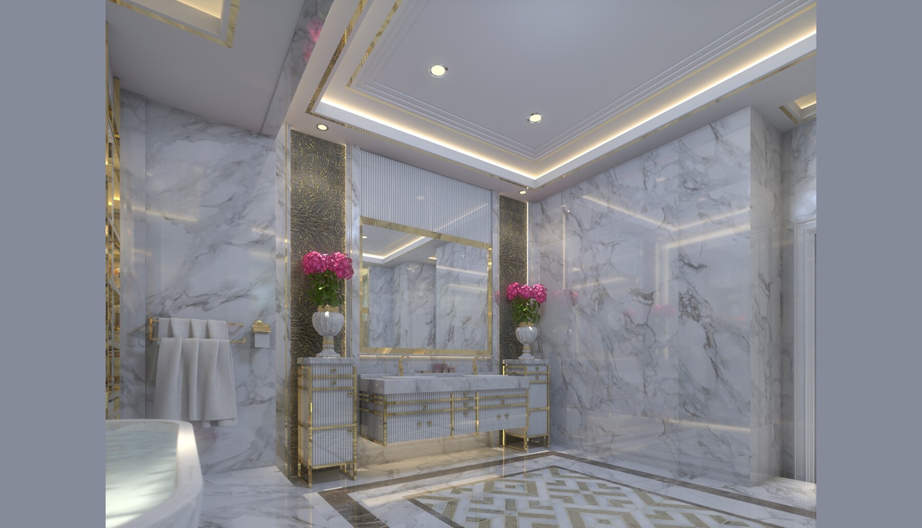 ArtStation - SCENE BATHROOM | Tutorials