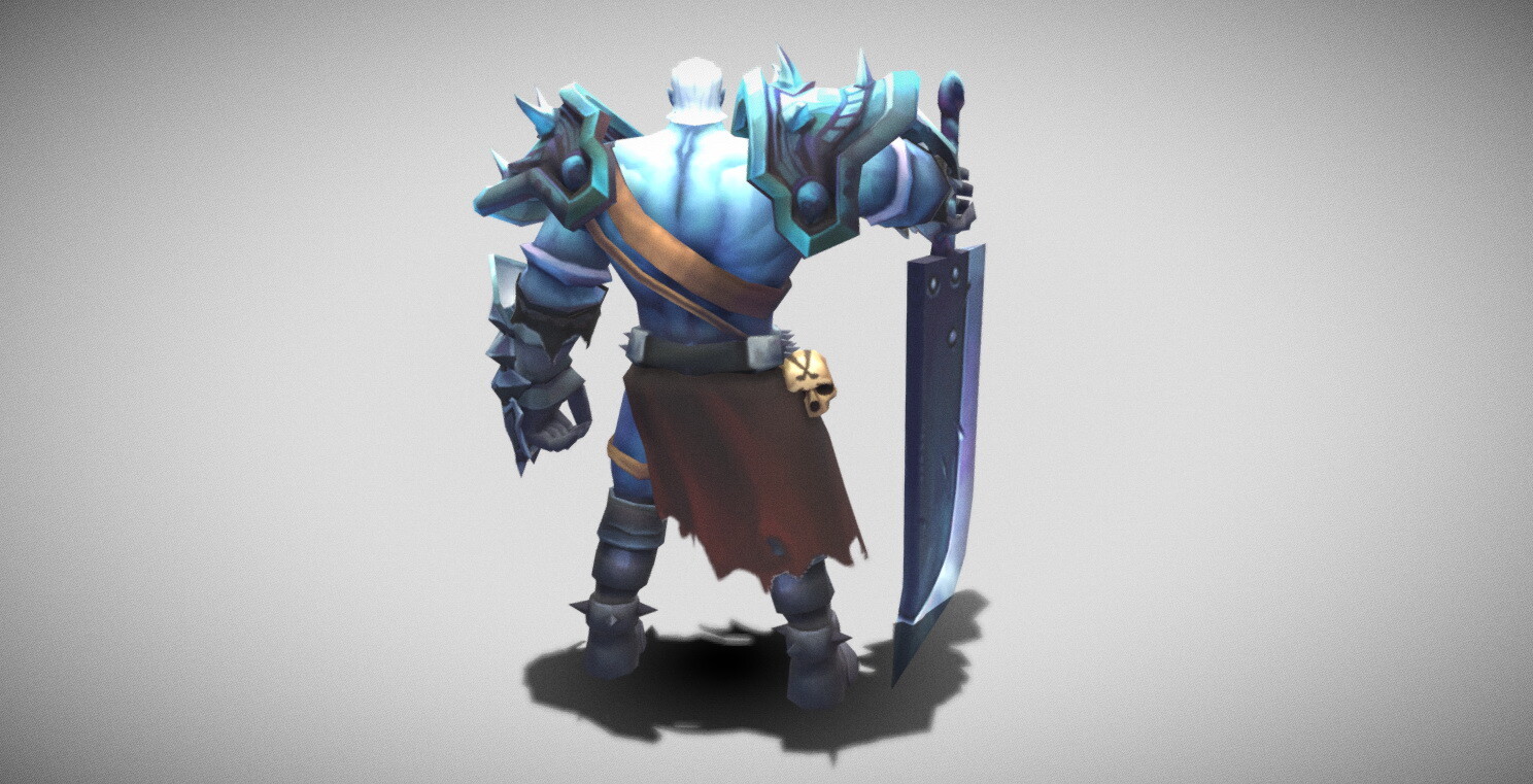 ArtStation - Dungeon Fantasy Monster - Lord of Ice | Game Assets