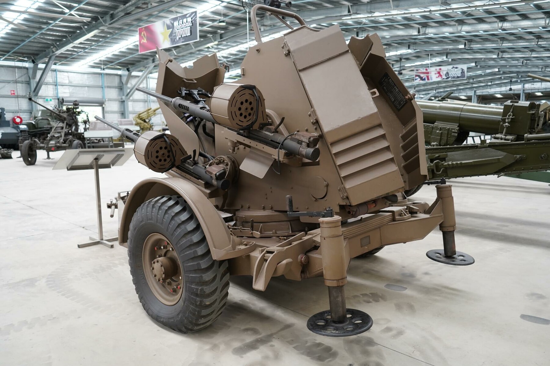 ArtStation - 95 photos of Polsten Quad Mount Anti-Aircraft | Resources