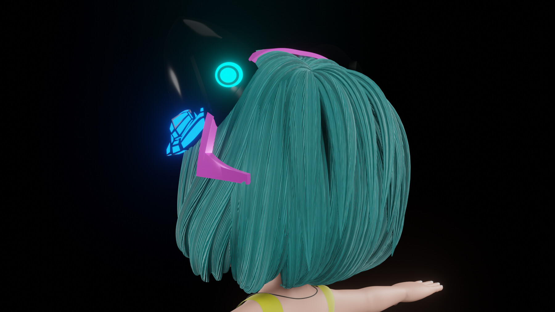 ArtStation - Cartoon girl - READY TO RIG | Game Assets