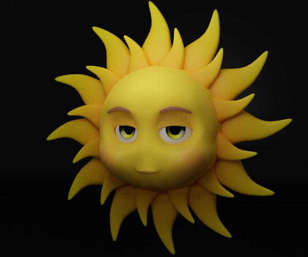 ArtStation - Cartoon Sun | Game Assets