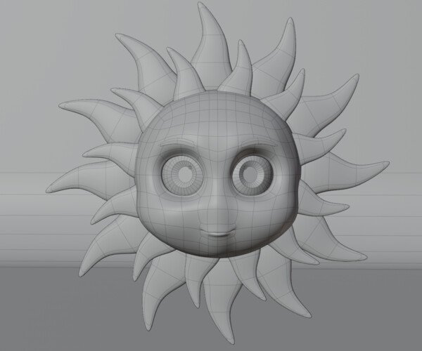 ArtStation - Cartoon Sun | Game Assets