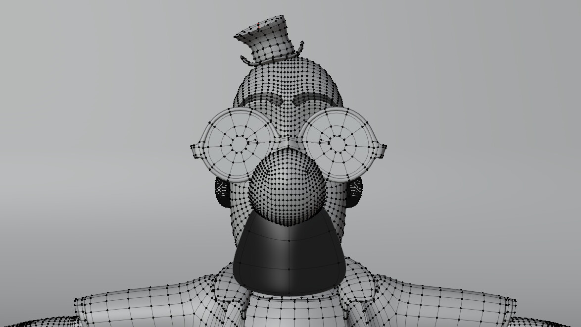 ArtStation - Cartoon Old Man | Game Assets