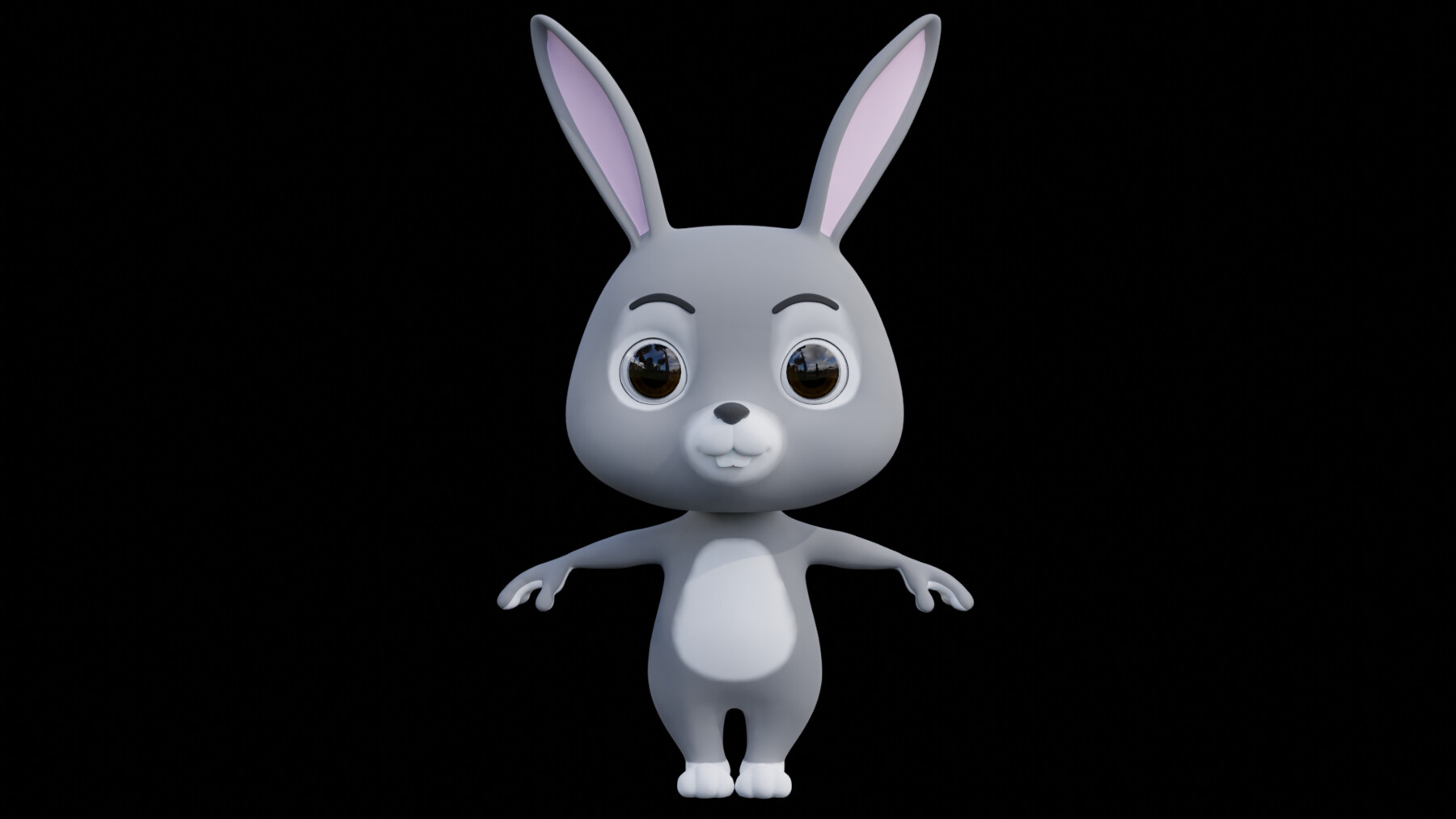 ArtStation - Cartoon Rabbit - READY TO RIG | Resources