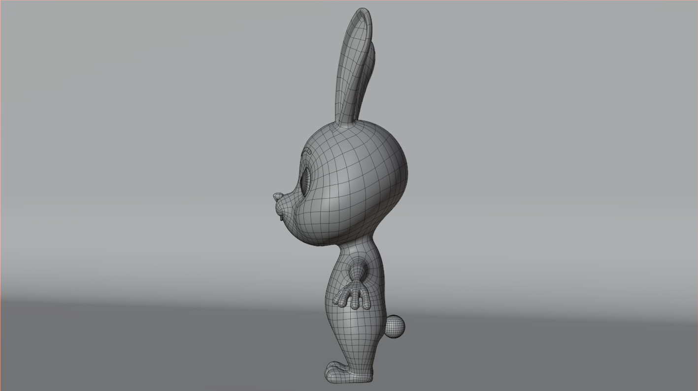 ArtStation - Cartoon Rabbit - READY TO RIG | Resources