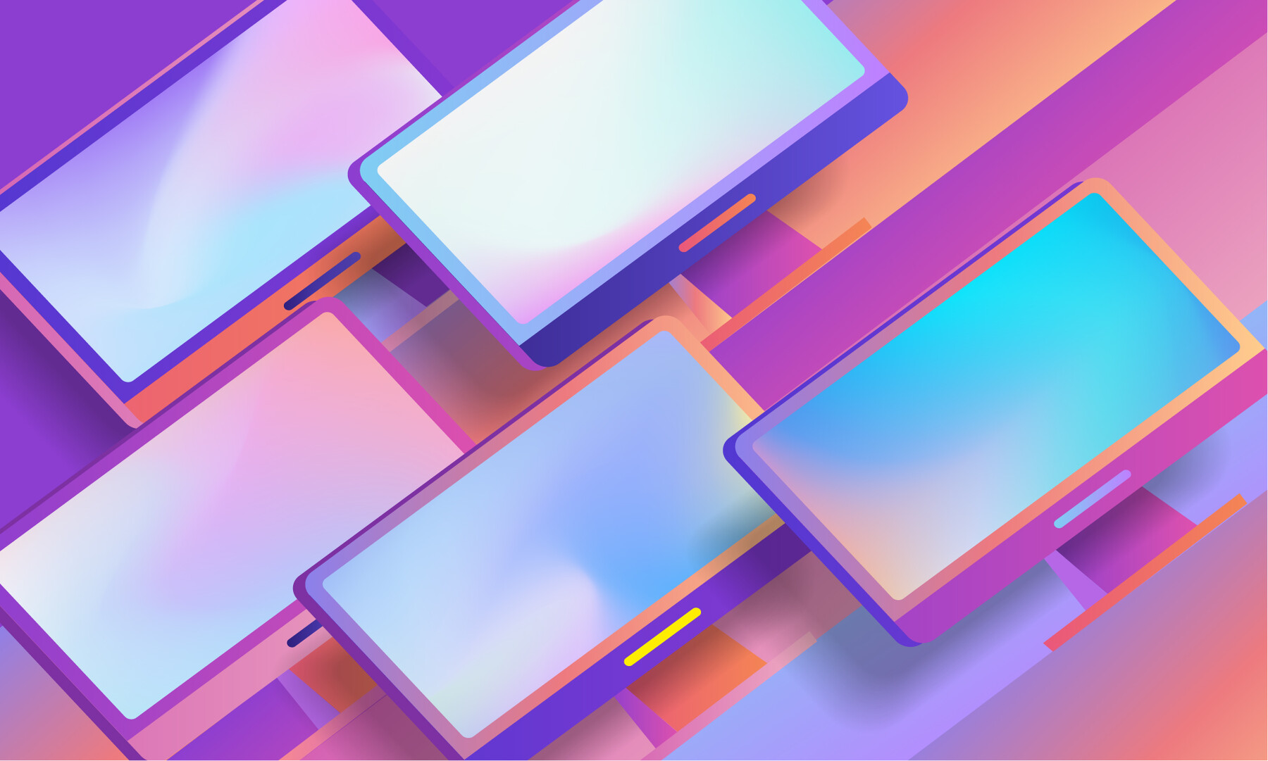 ArtStation - Displays from office computers are on the shelves | Artworks